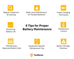 Battery Maintenance for Equipment: 8 Tips for Maintaining Batteries ...